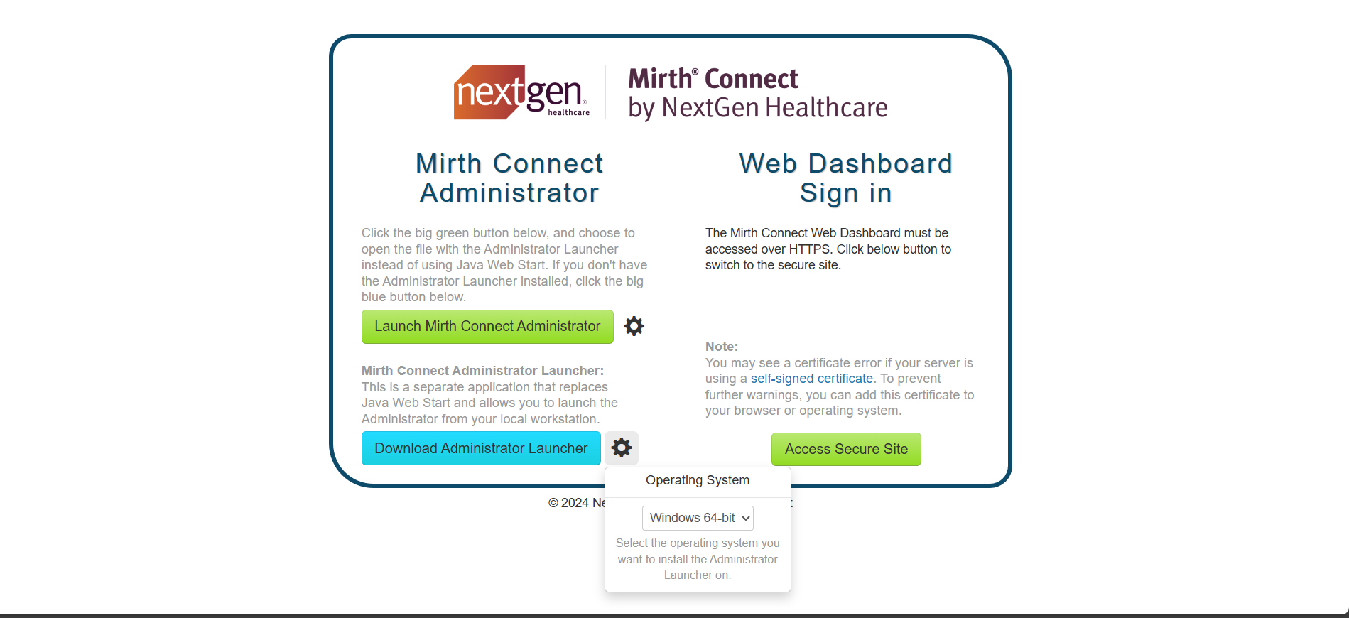 Mirth Connect Setup Guide